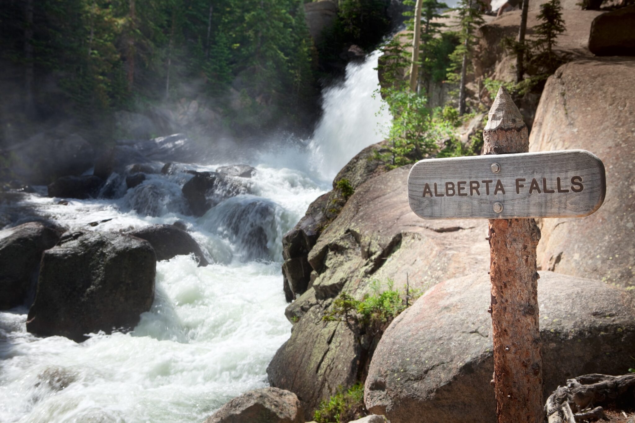 Easy Waterfall hikes in Rocky Mountain National Park
